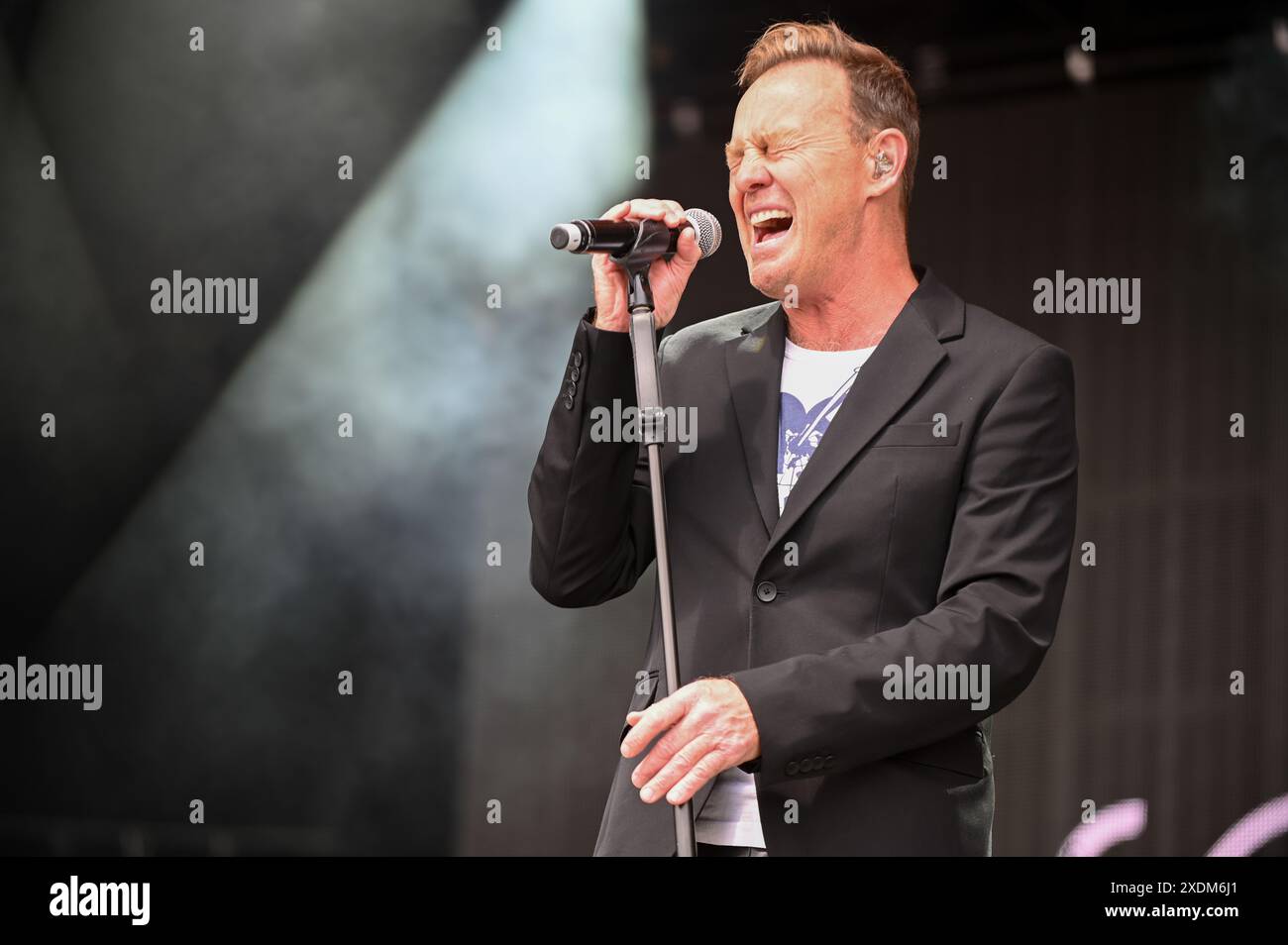 Jason Donovan Performing at Lets Rock Leeds 80s Festival 2024 ,Leeds ...