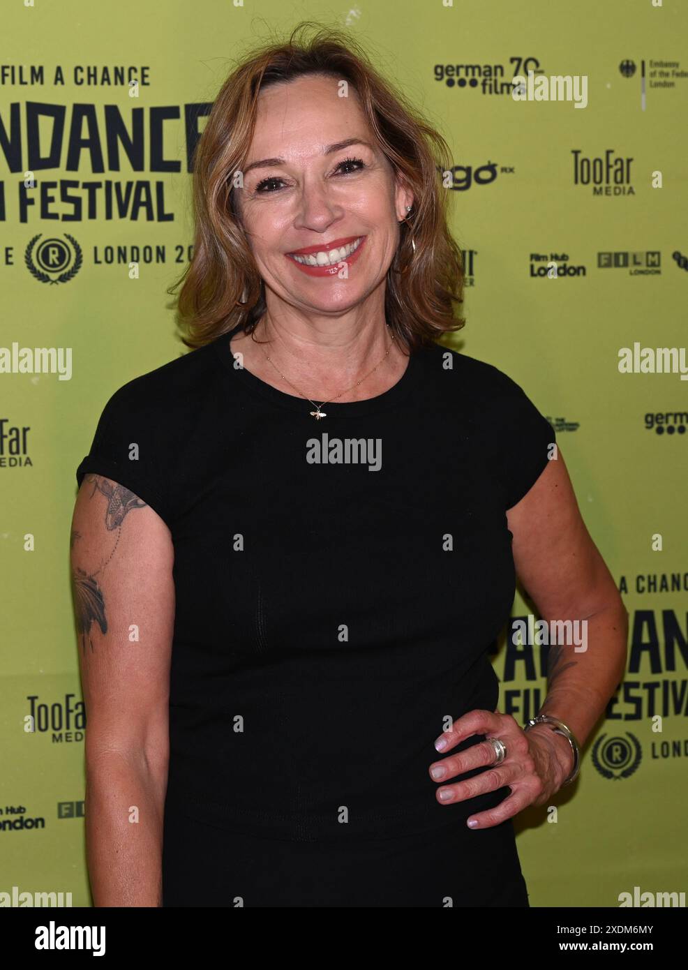 LONDON, UK. 23rd June, 2024. Yvette Beebe is a makeup artist attends ...