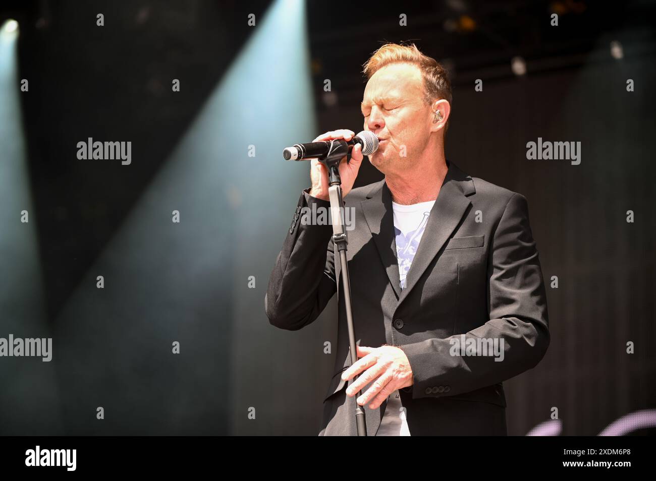 Jason Donovan Performing at Lets Rock Leeds 80s Festival 2024 ,Leeds ...