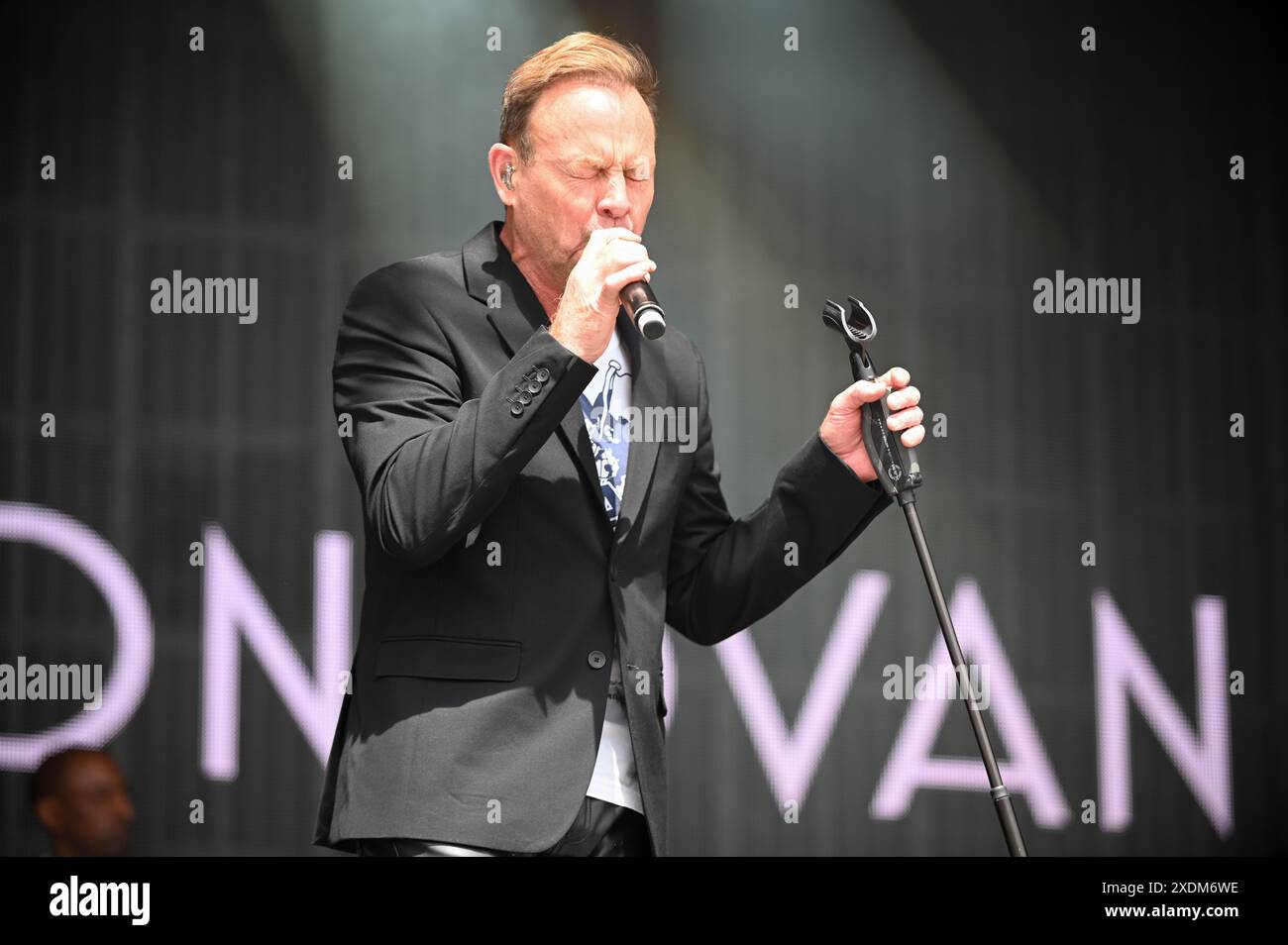 Jason Donovan Performing at Lets Rock Leeds 80s Festival 2024 ,Leeds ...