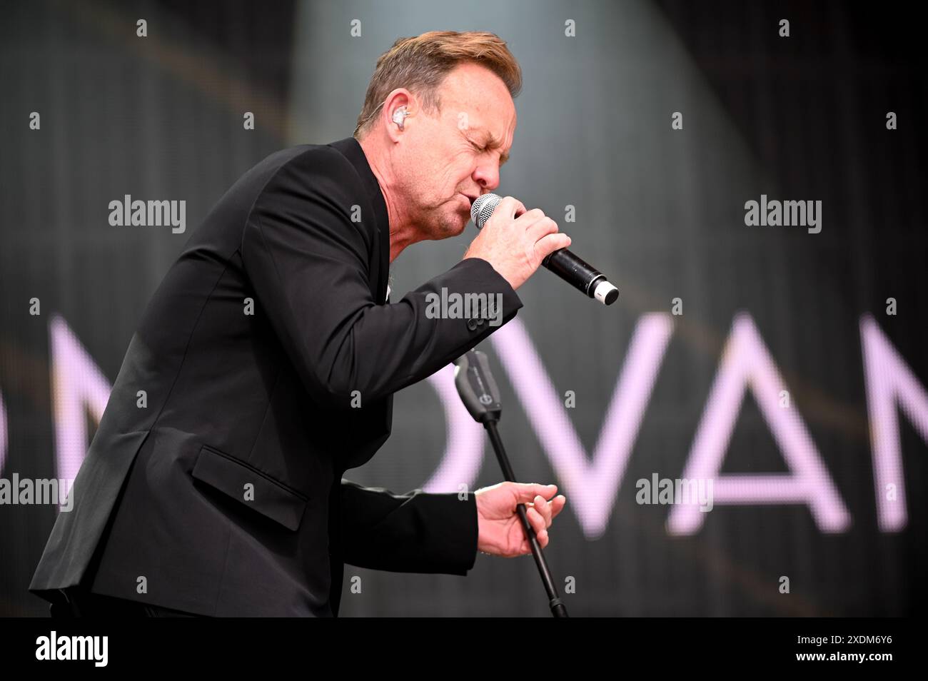 Jason Donovan Performing at Lets Rock Leeds 80s Festival 2024 ,Leeds ...