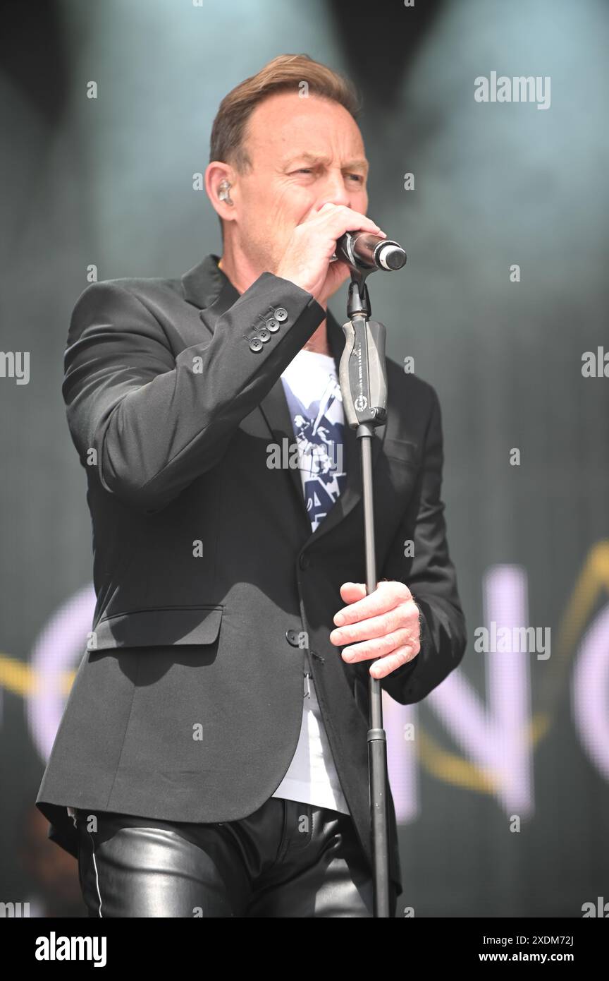 Jason Donovan Performing at Lets Rock Leeds 80s Festival 2024 ,Leeds ...