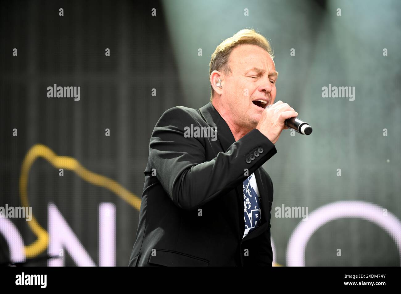 Jason Donovan Performing at Lets Rock Leeds 80s Festival 2024 ,Leeds ...