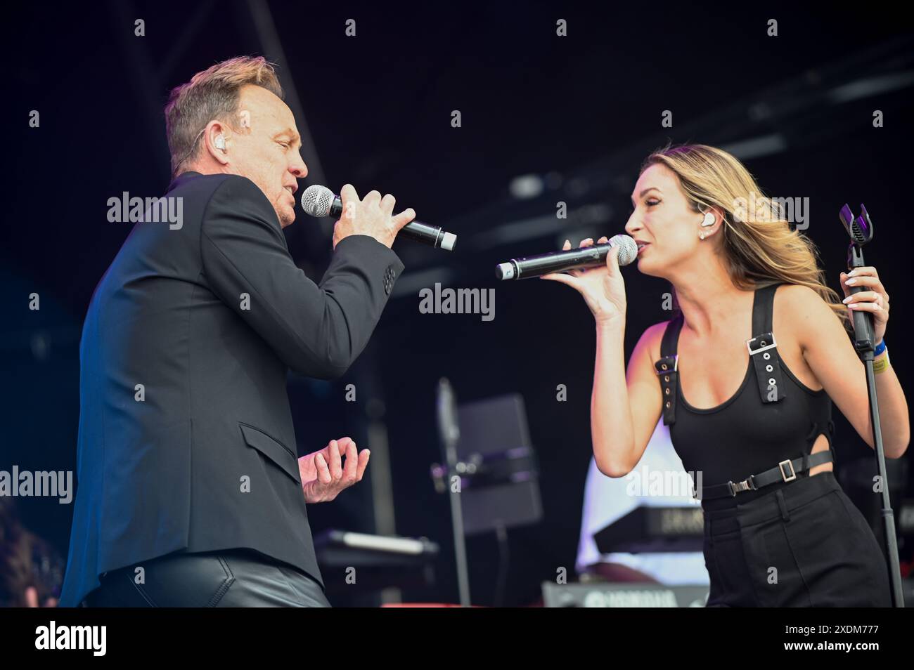 Jason Donovan Performing at Lets Rock Leeds 80s Festival 2024 ,Leeds ...