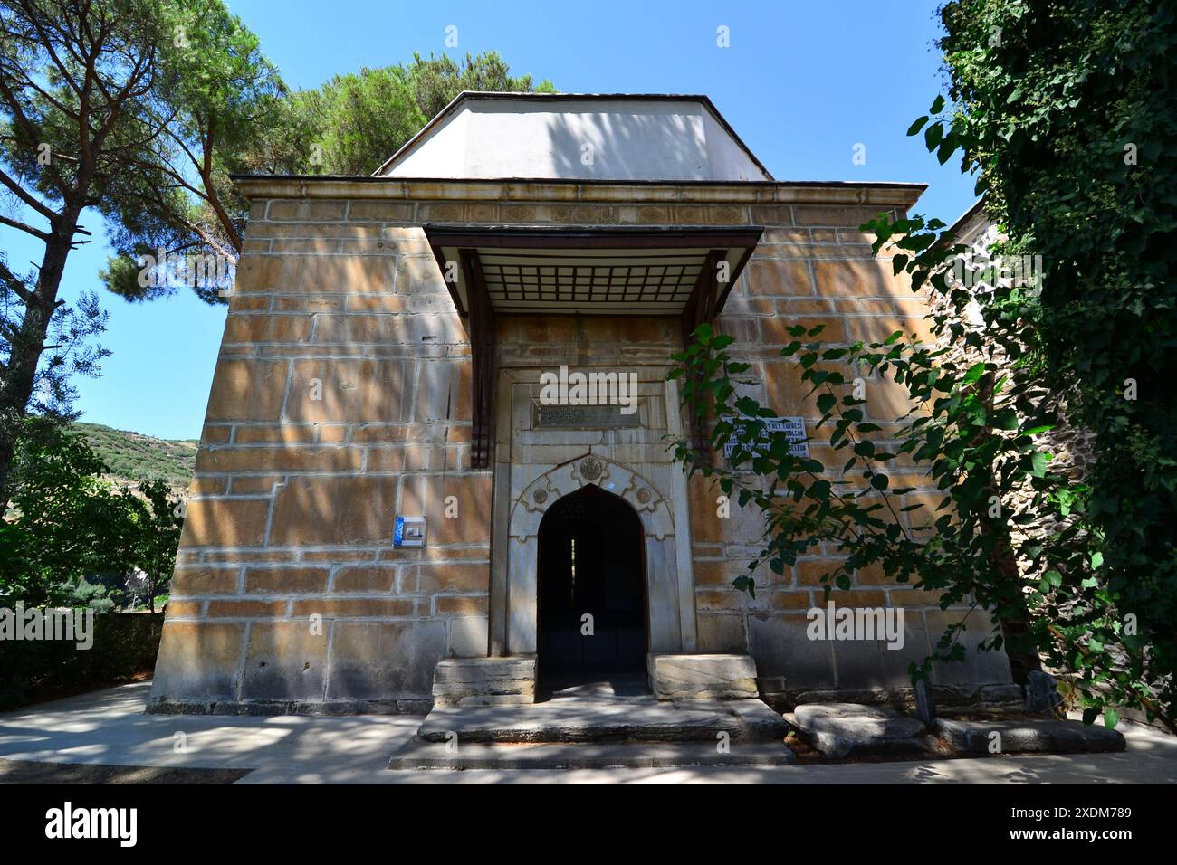 Located in Birgi Town of Turkey, Aydinoglu Mehmet Bey Mosque and Tomb ...