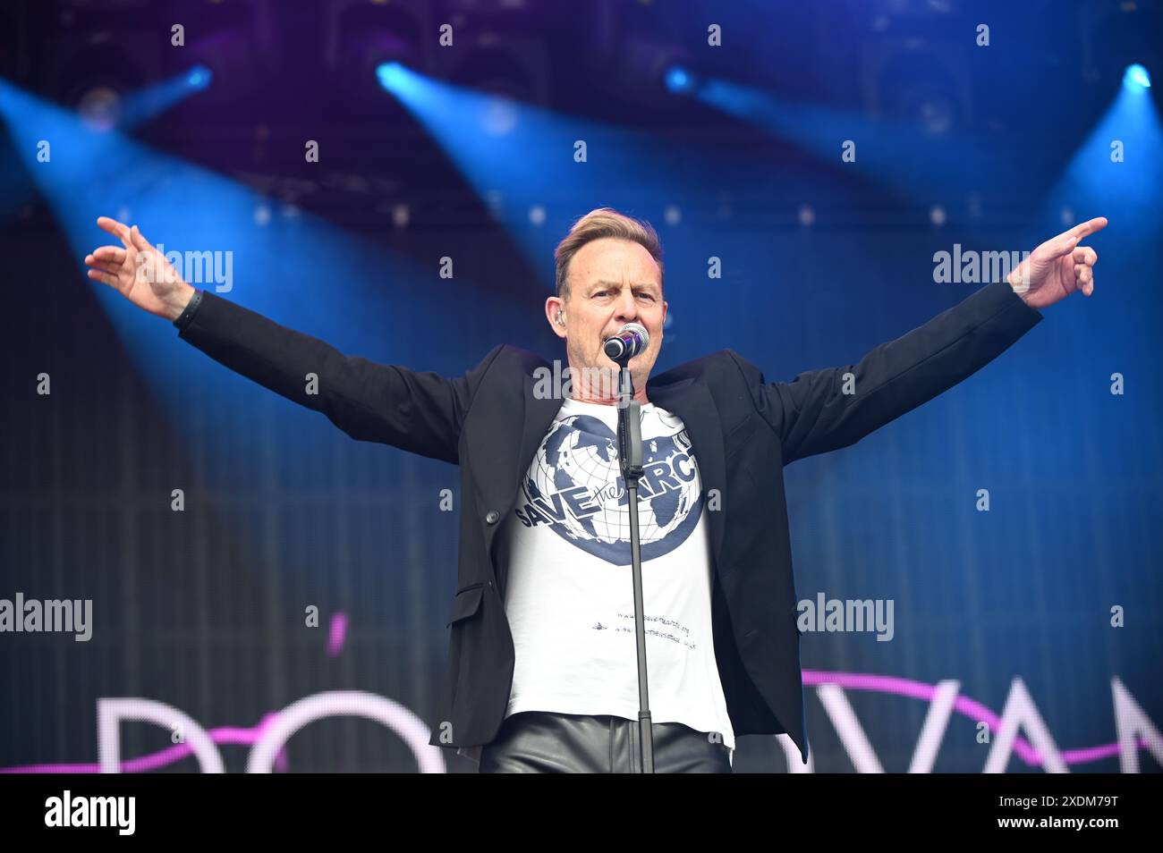 Jason Donovan Performing at Lets Rock Leeds 80s Festival 2024 ,Leeds ...