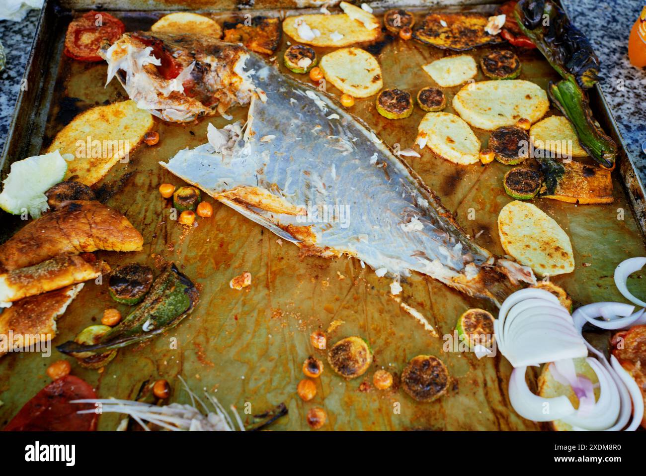 Leftover fish hi-res stock photography and images - Alamy