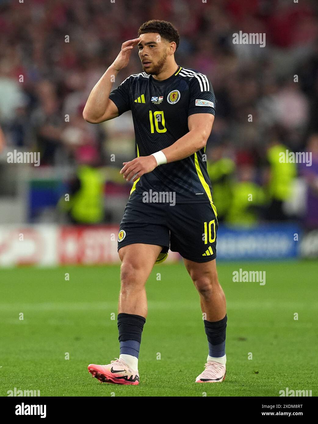 Scotland's Che Adams during the UEFA Euro 2024 Group A match at the ...