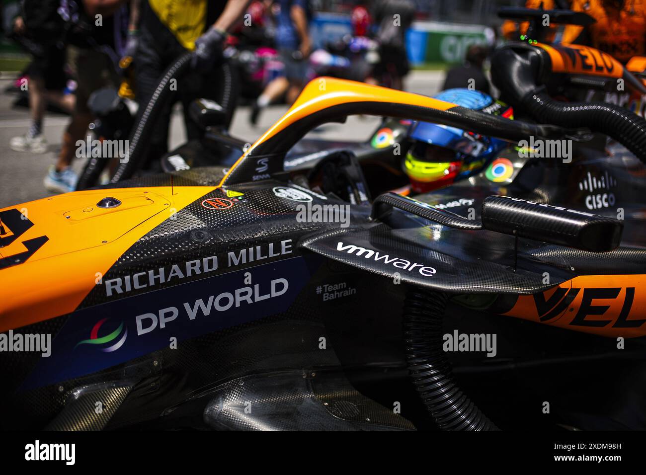 Richard Mille sticker on the McLaren F1 Team during the Formula 1 ...