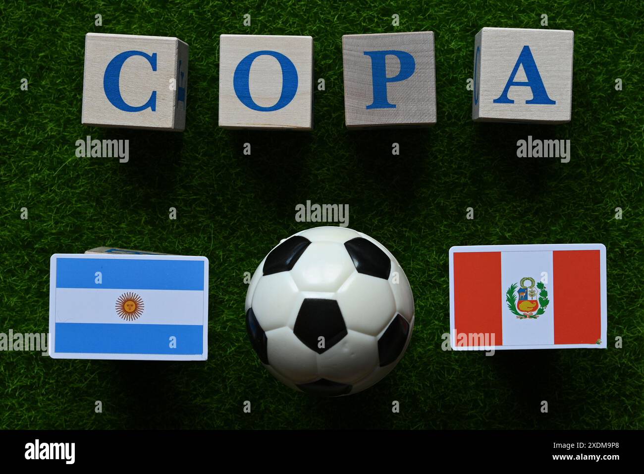 Peru argentina 2024 copa america hi-res stock photography and images ...