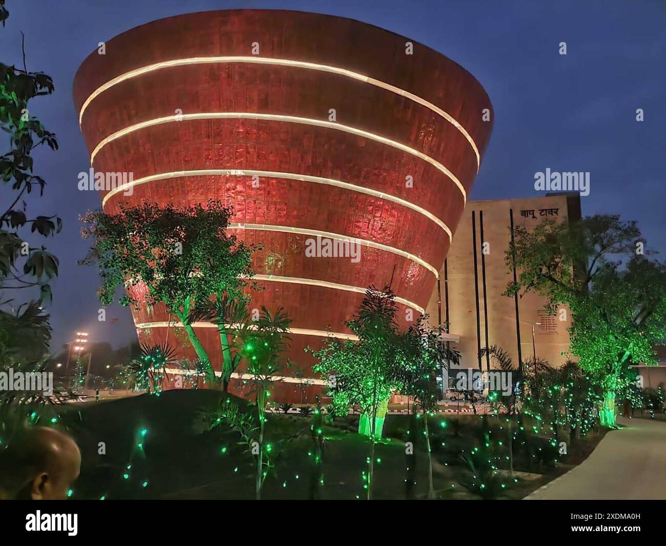 PATNA, INDIA - JUNE 23: A view of Bapu Tower after inspection by Bihar ...