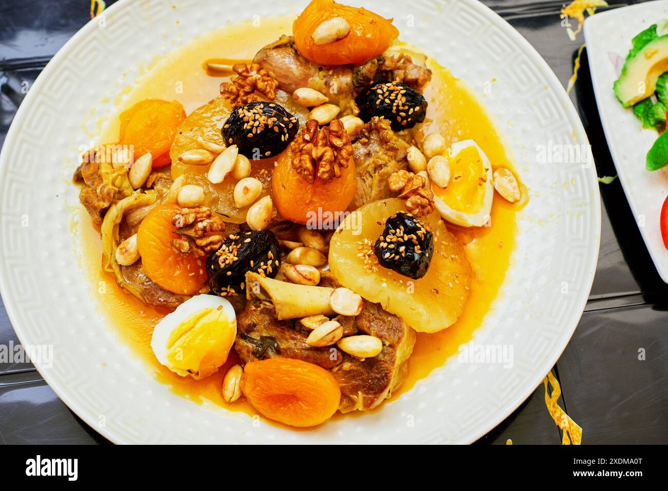 Croissant with almonds hi-res stock photography and images - Alamy