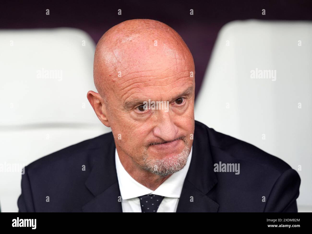 Hungary manager Marco Rossi during the UEFA Euro 2024 Group A match at ...