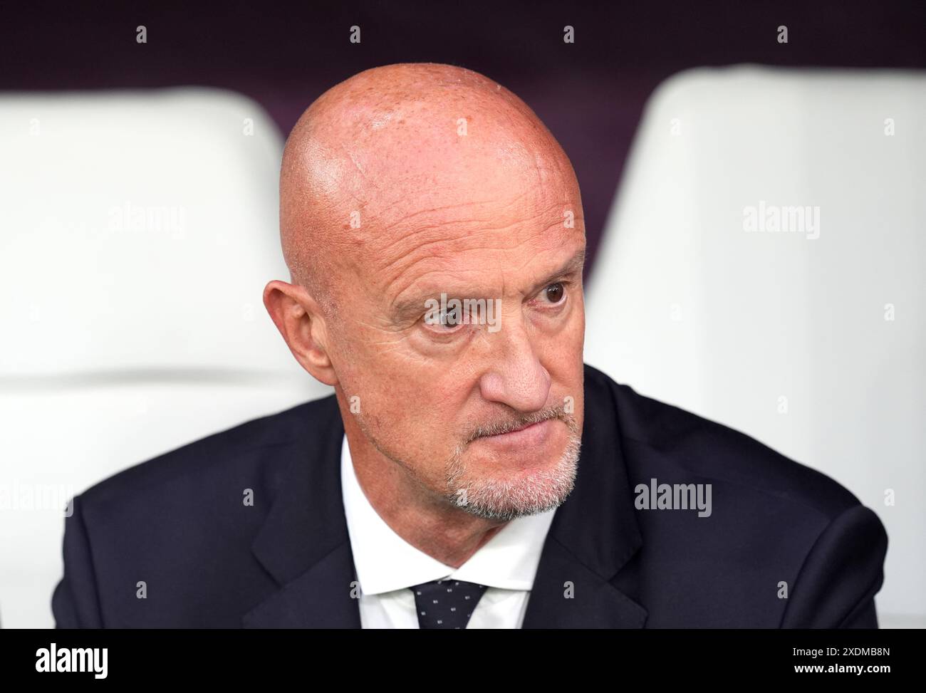 Hungary manager Marco Rossi during the UEFA Euro 2024 Group A match at ...
