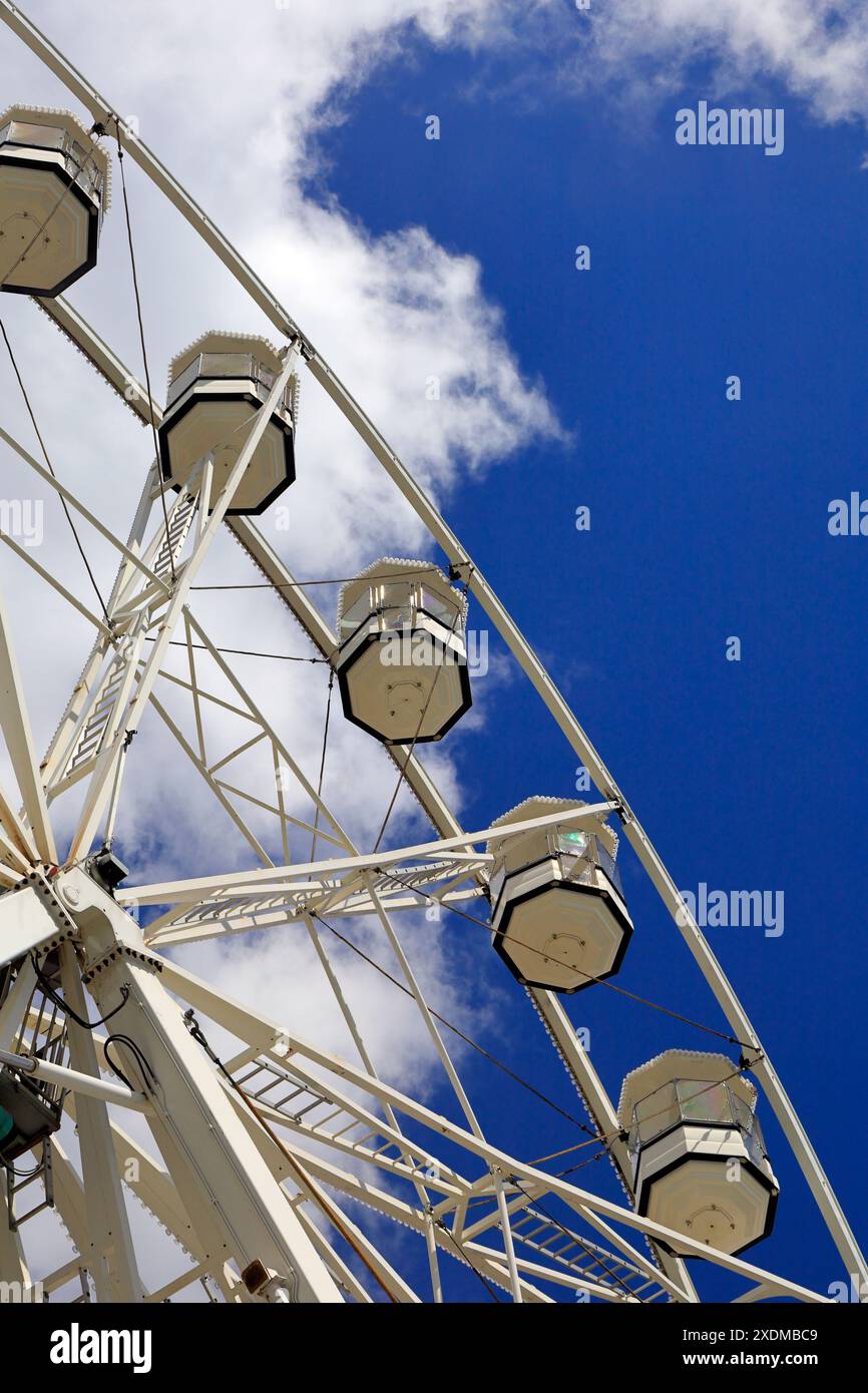 Detail from Ferris wheel at Cardiff Bay. Taken June 2024 Stock Photo ...