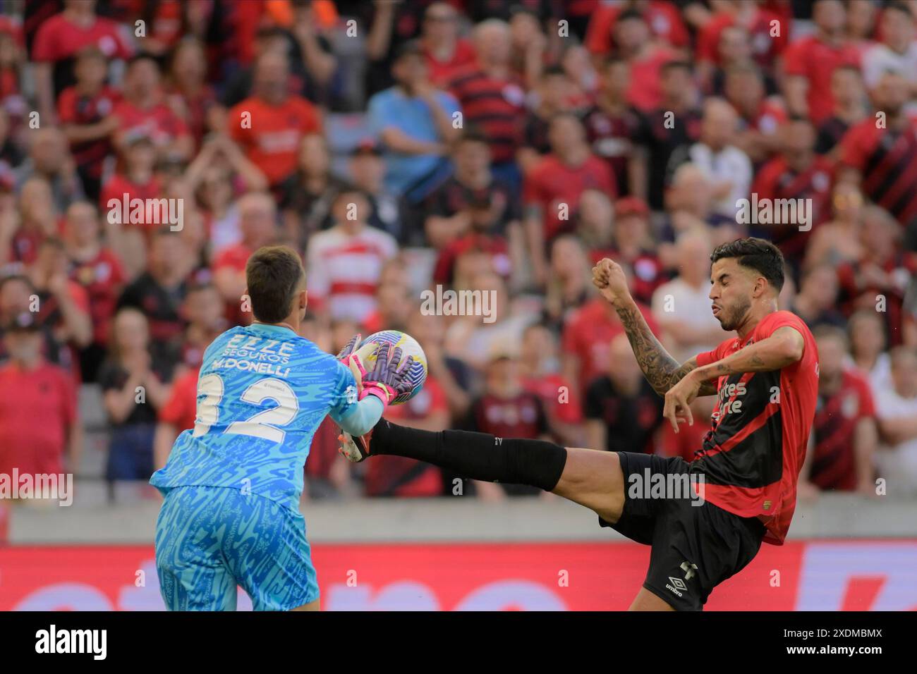 Curitiba, Brazil. 23rd June, 2024. Matheus Donelli and Kaique Rocha ...
