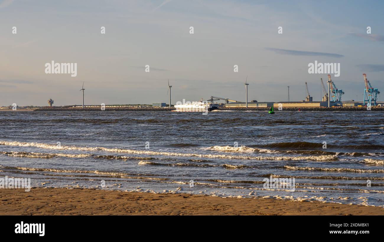 Bootle, Merseyside, England, UK - May 16, 2023: The high speed ...