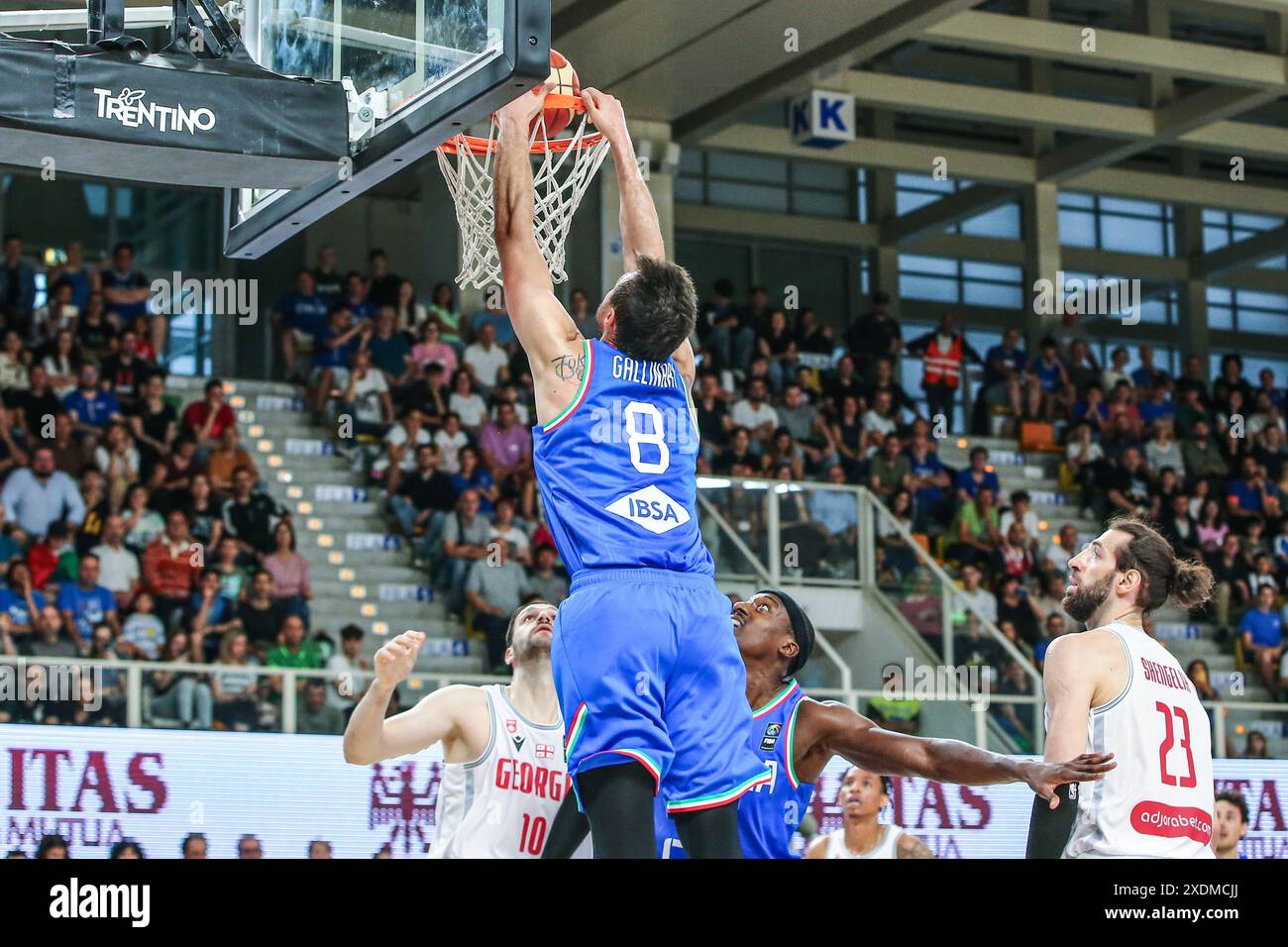 Danilo Gallinari during Italy vs Georgia, International Basketball ...