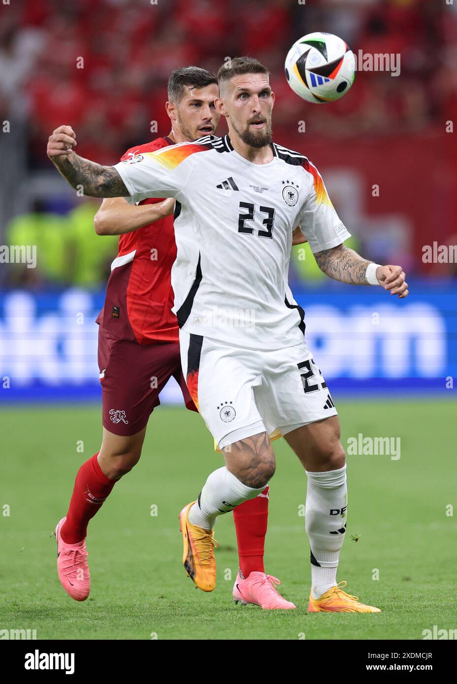Frankfurt, Germany. 23rd June, 2024. Robert Andrich of Germany during ...