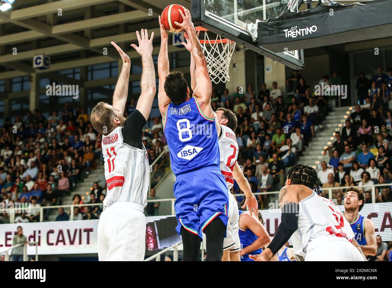 Danilo Gallinari during Italy vs Georgia, International Basketball ...