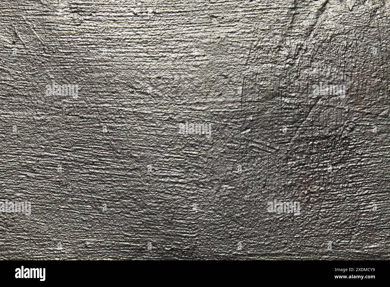 Silver metallic wall, background, texture. Uneven, grooved and embossed ...
