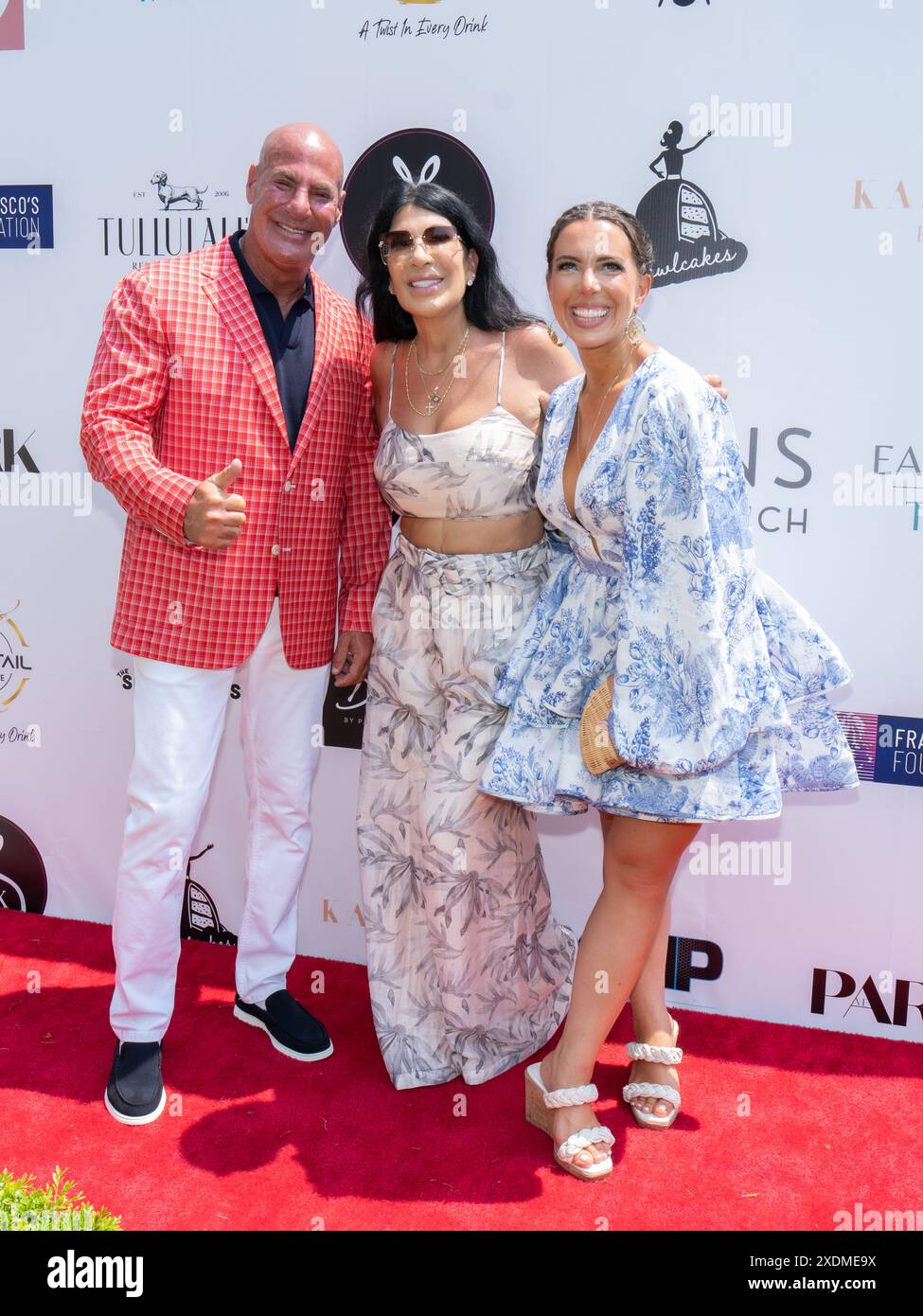 Sid Rosenberg, Jennifer Di Landro, Vanessa Gordon attends the Hampton's ...