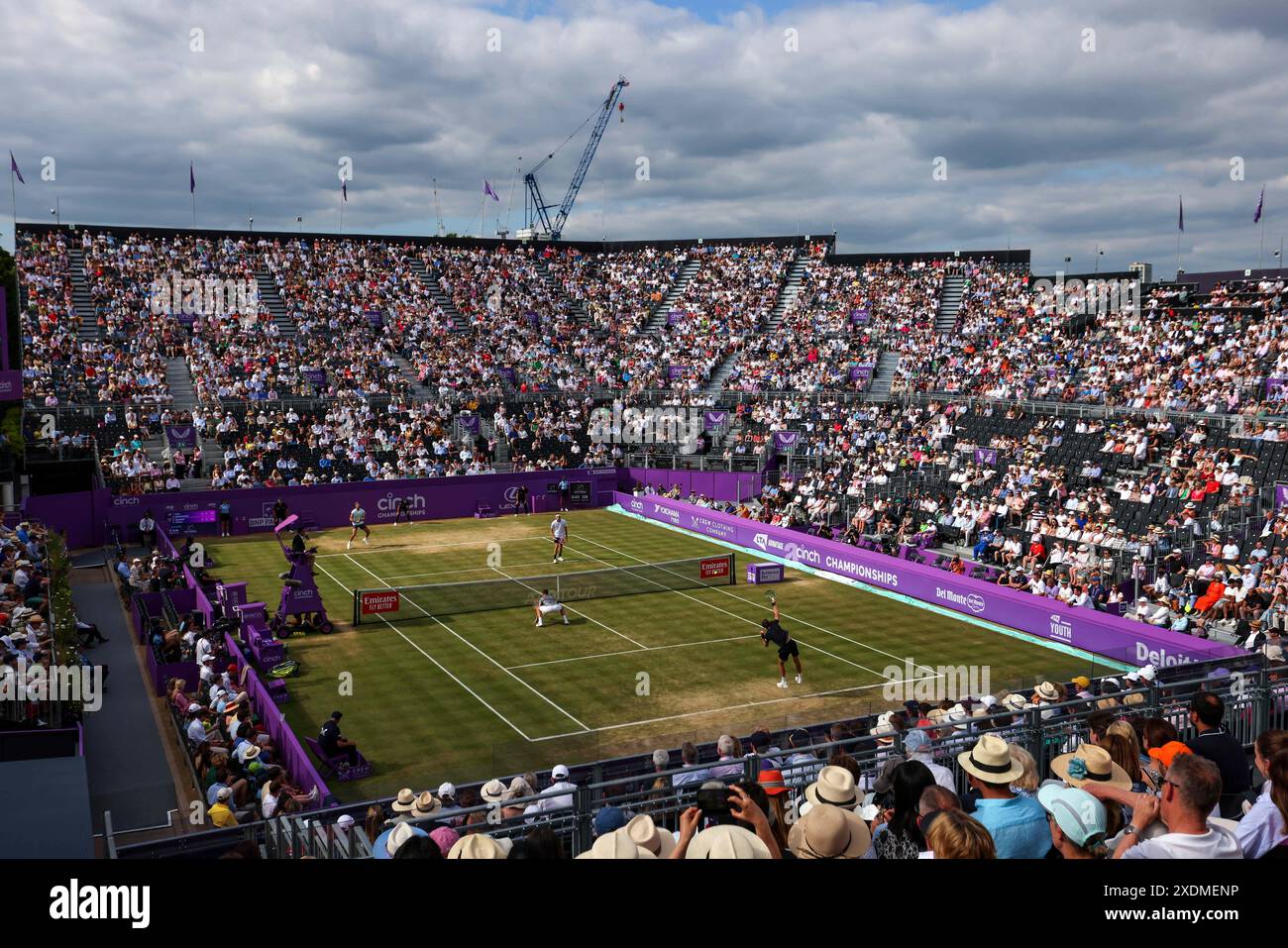 London, UK. 23rd June 2024; Cinch Championships, Queens Club, West ...