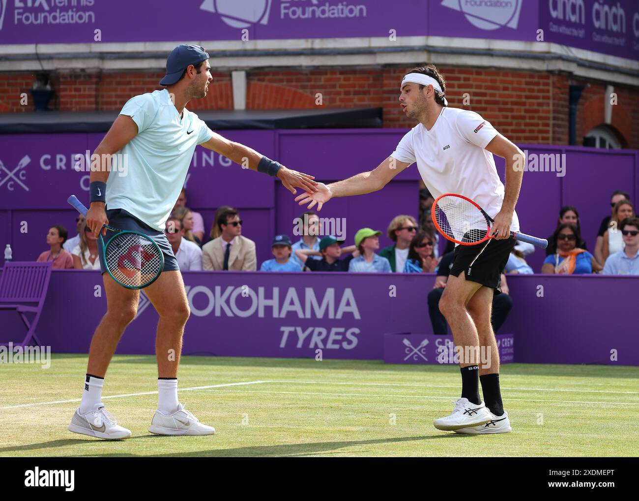 London, UK. 23rd June 2024; Cinch Championships, Queens Club, West ...