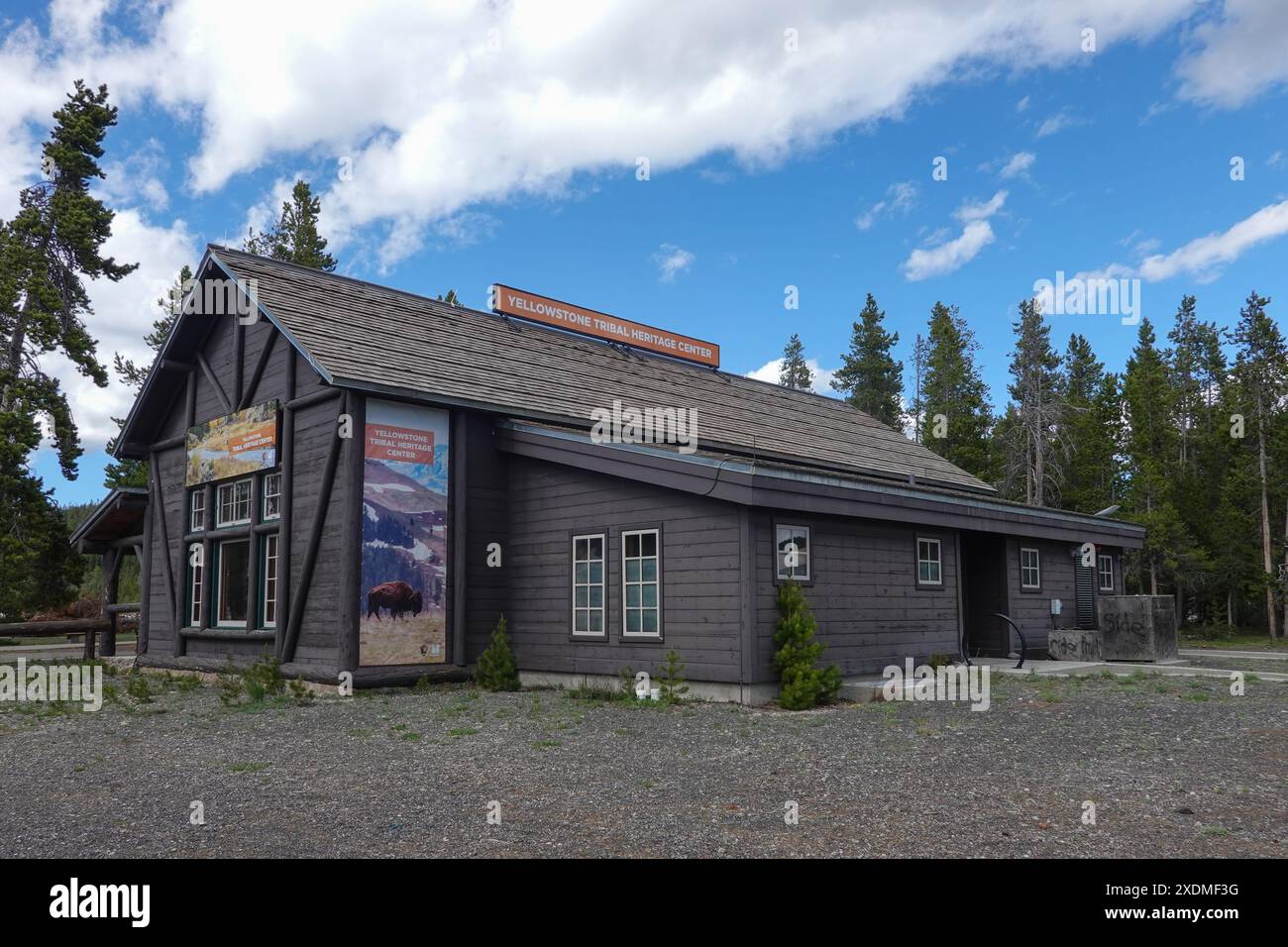 Yellowstone Tribal Heritage Center building exterior . Yellowstone ...