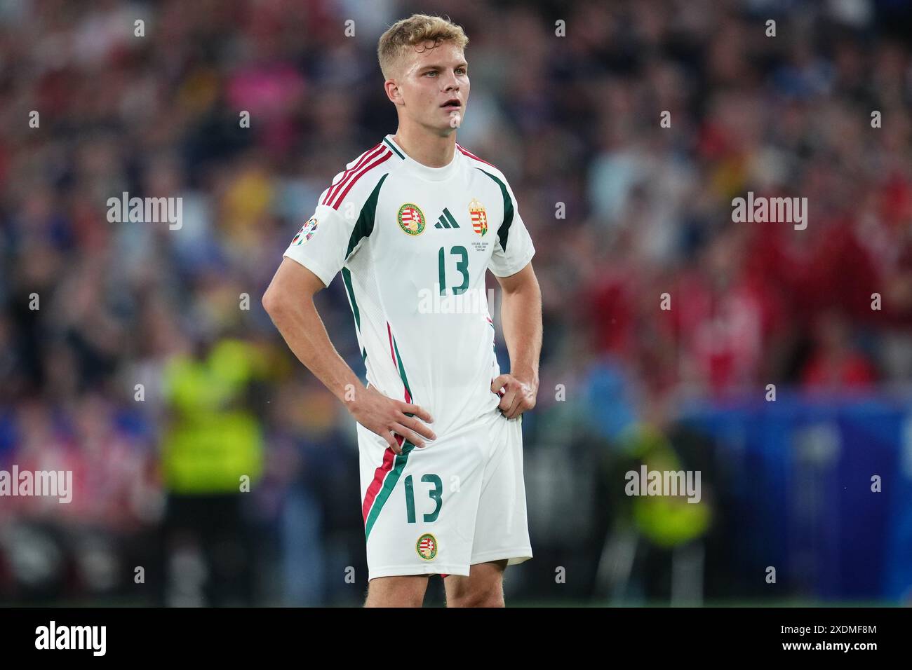 Stuttgart, Germany. 23rd June, 2024. Andras Schafer of Hungary during ...
