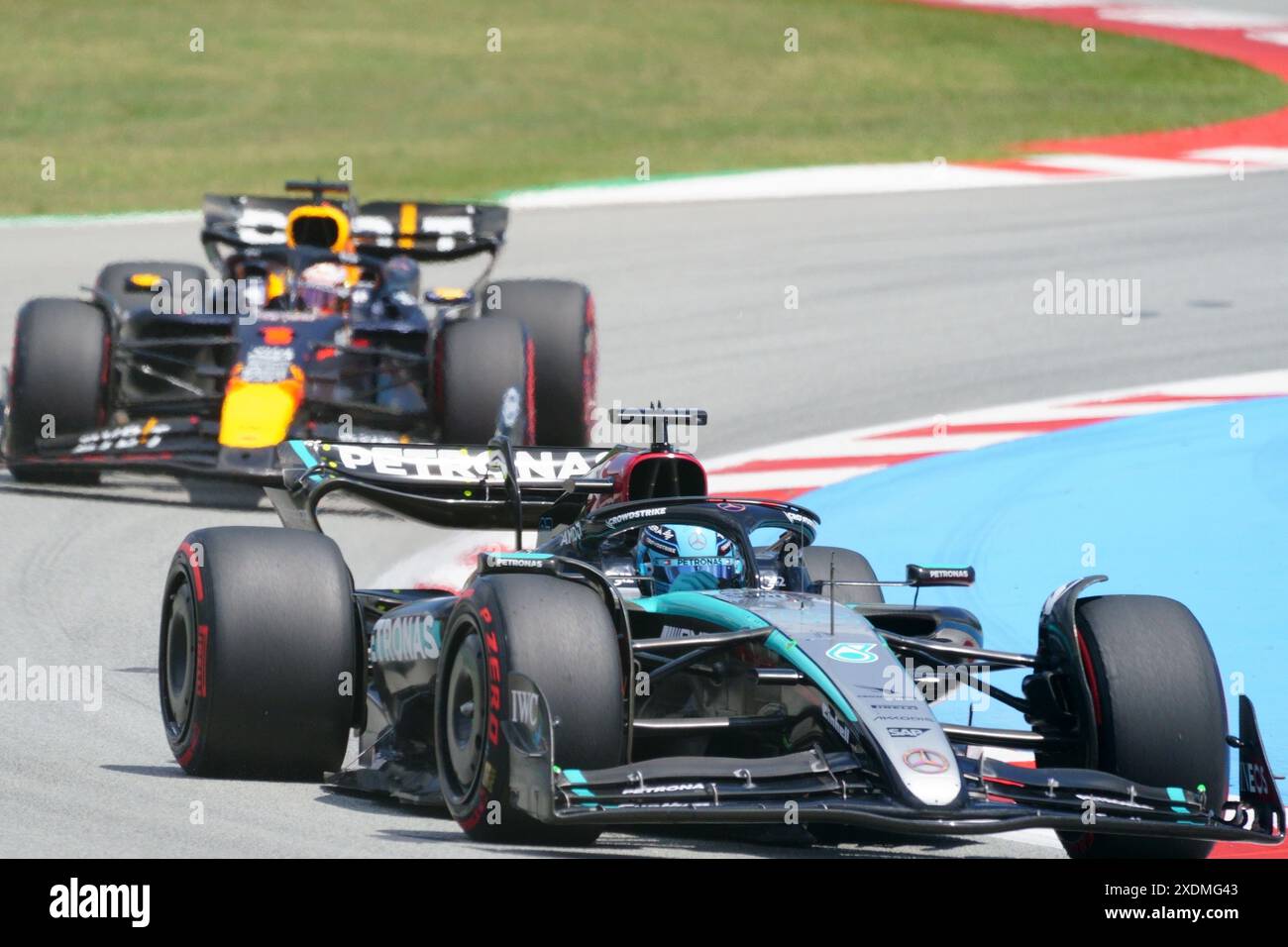 George russell max verstappen hi-res stock photography and images - Alamy