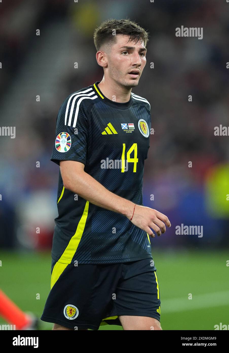 Scotland's Billy Gilmour during the UEFA Euro 2024 Group A match at the ...
