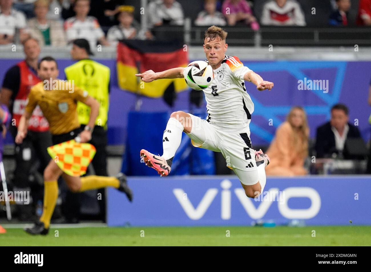 Germany's Joshua Kimmich in action during the UEFA Euro 2024 Group A ...