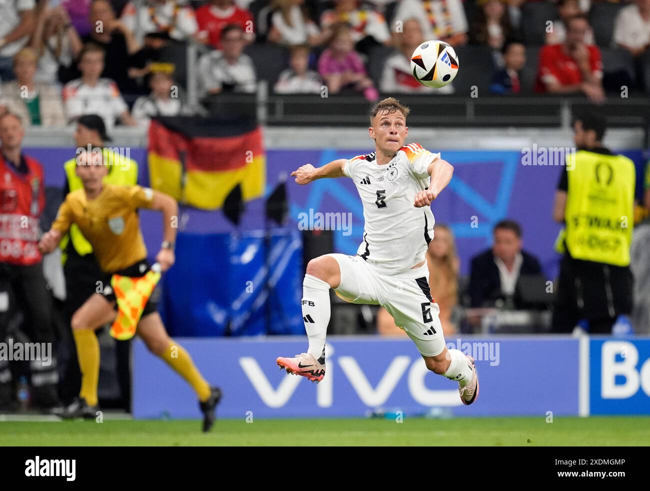 Germany's Joshua Kimmich in action during the UEFA Euro 2024 Group A ...
