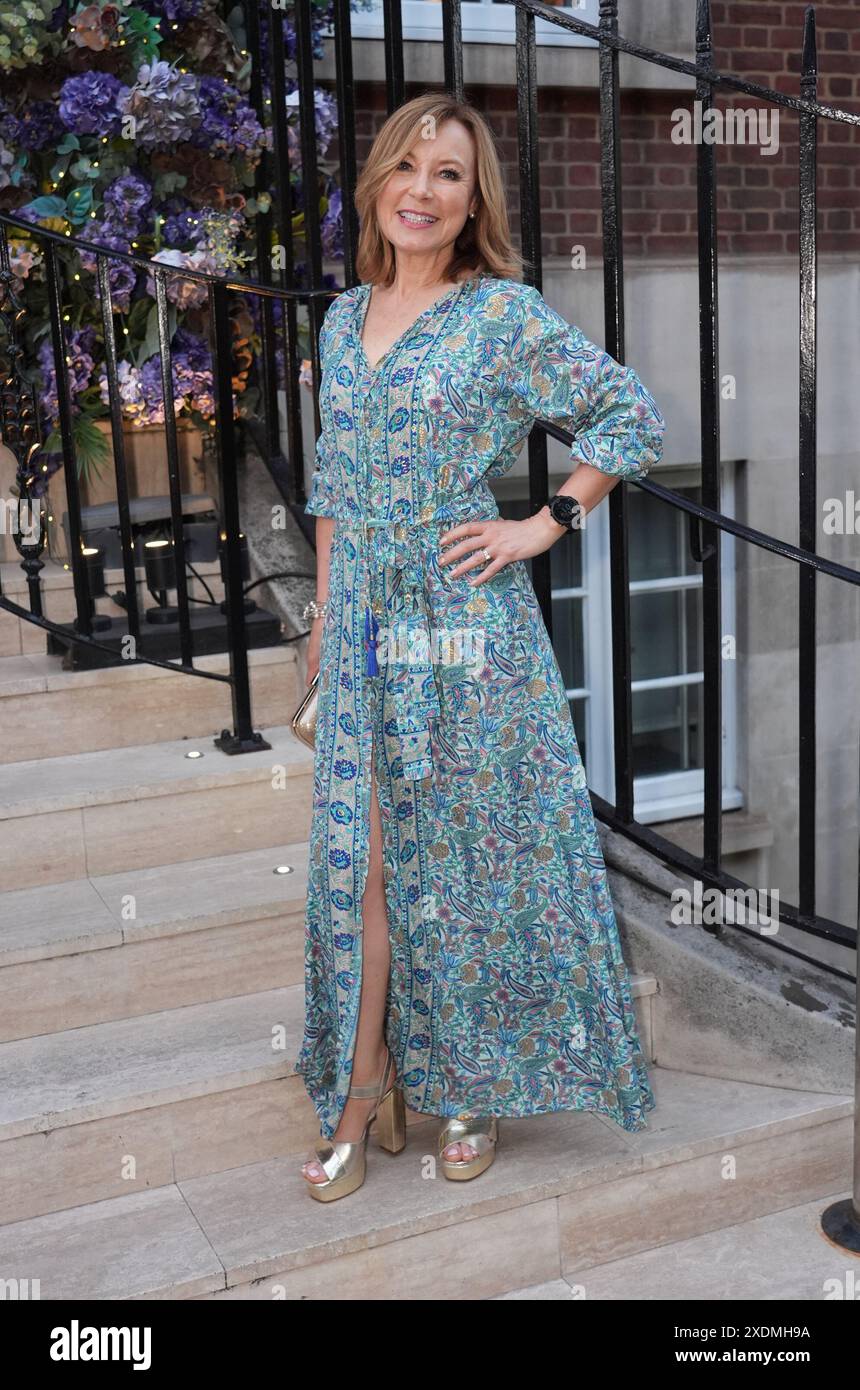 Sian Williams attends the after show party at the Lucky Cat, by Gordon ...