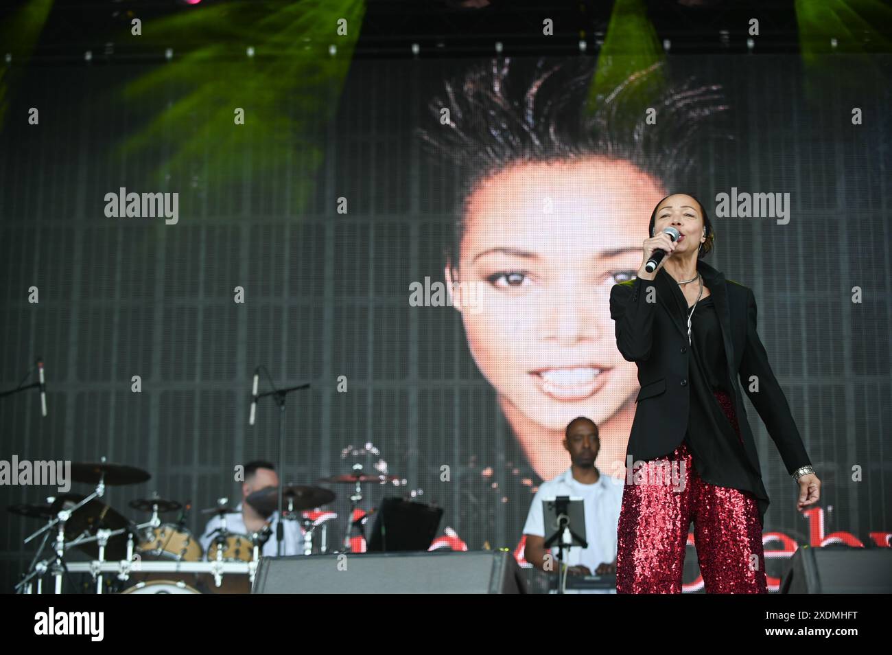 Kim Appleby Performing at Lets Rock Leeds 80s Festival 2024 ,Leeds, UK ...