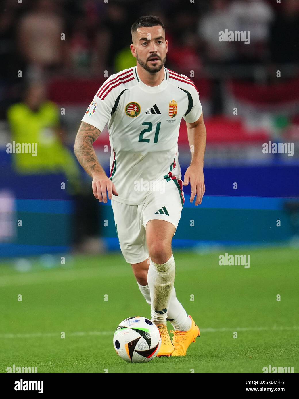 Stuttgart, Germany. 23rd June, 2024. Endre Botka of Hungary during the ...