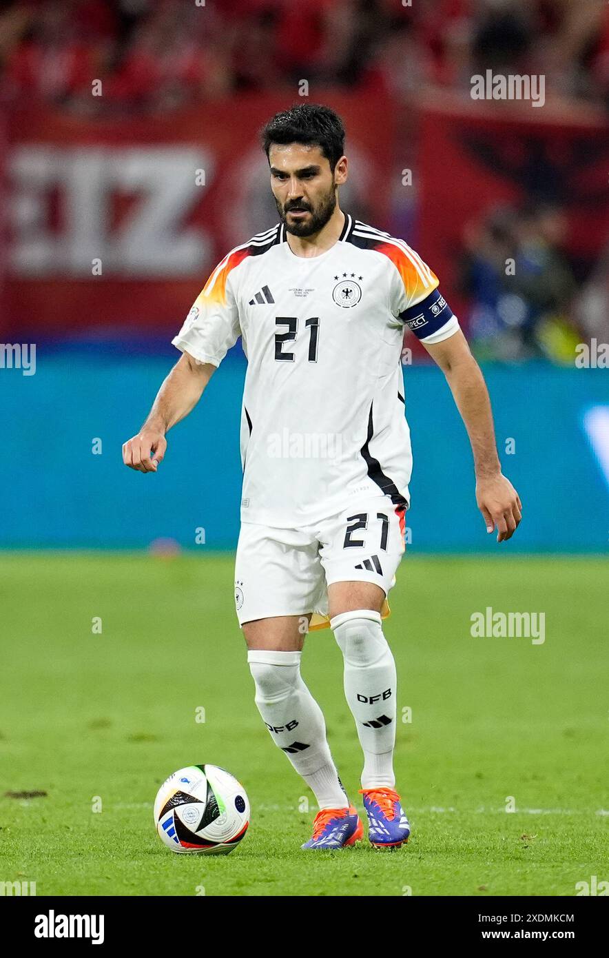 Germany’s Ilkay Gundogan during the UEFA Euro 2024 Group A match at the ...