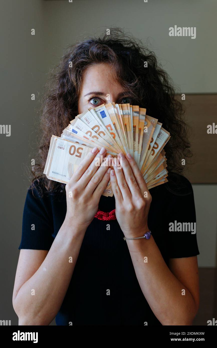 Secret woman rich hi-res stock photography and images - Alamy