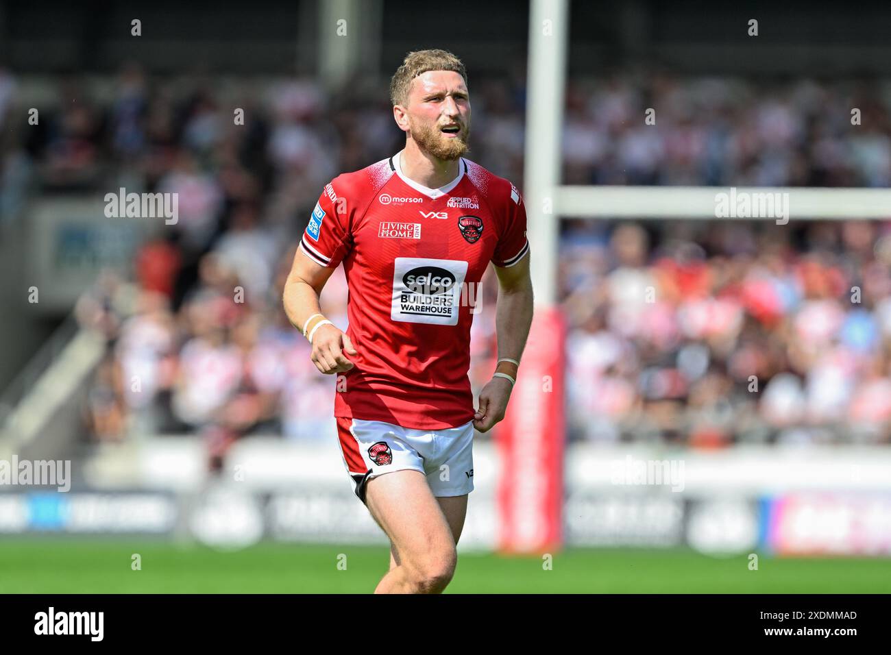 Ethan Ryan of Salford Red Devils during the Betfred Super League Round ...