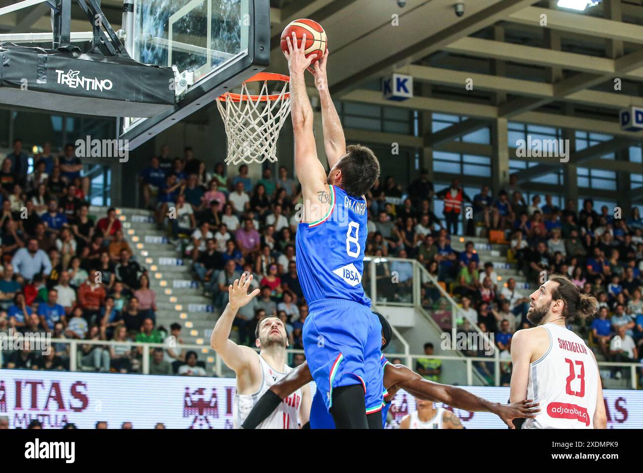 Danilo Gallinari during Italy vs Georgia, International Basketball ...