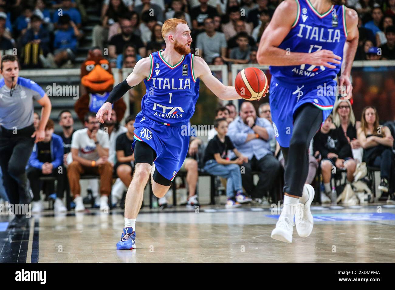 NIco Mannion during Italy vs Georgia, International Basketball match in ...