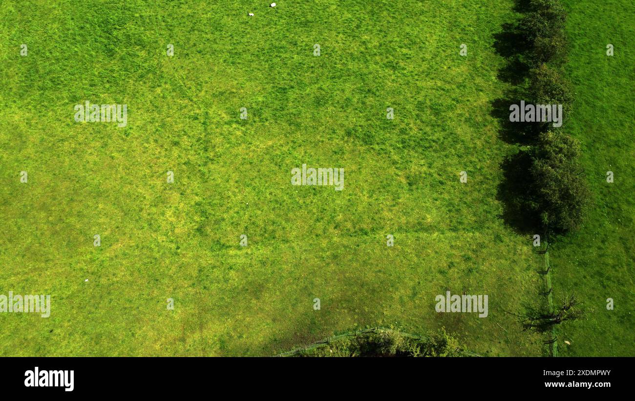 Aerial Photograph of Burwen Castle Roman Fort which is a registered ...