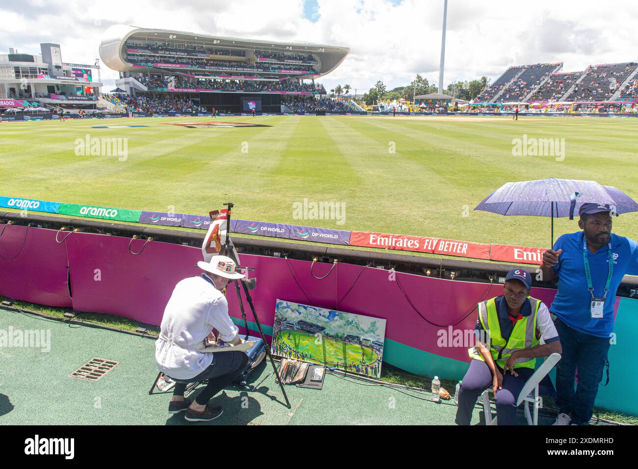 T20 Cricket at Barbados's Kensington Oval in Bridgetown on Sunday June ...