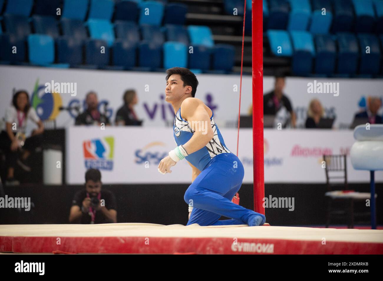 Rio De Janeiro, Brazil. 23rd June, 2024. Arthur Nory during the ...