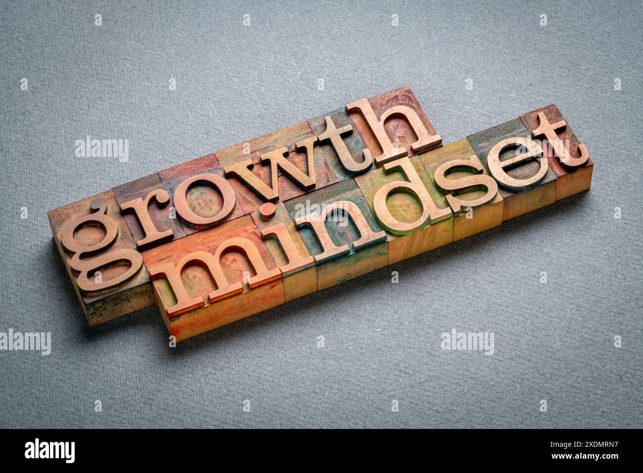growth mindset, positive attitude, learning and growing potential, text ...