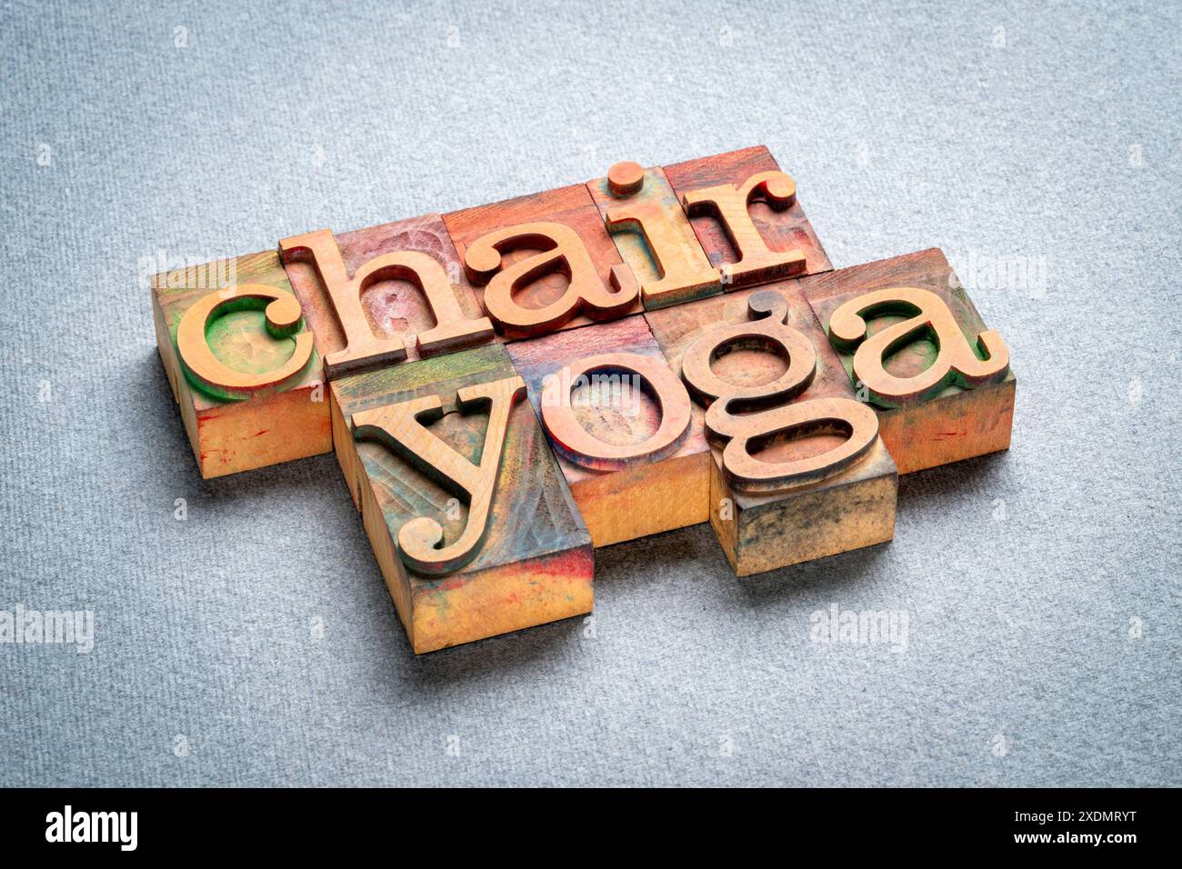Chair yoga, a gentle form of yoga practiced while sitting on a chair or ...