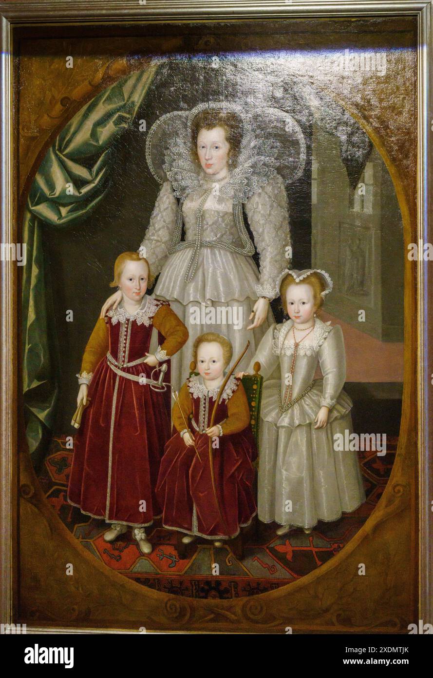Portrait of Anne, lady Wentworth, Nins, portraits of children s. XVI-XIX, Sa Bassa Blanca Museum ...