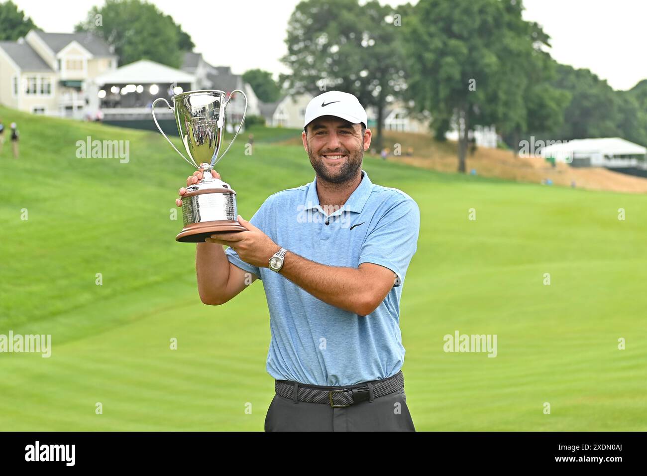 Cromwell, Connecticut, USA. Sunday June 23, 2024: Scottie Scheffler ...