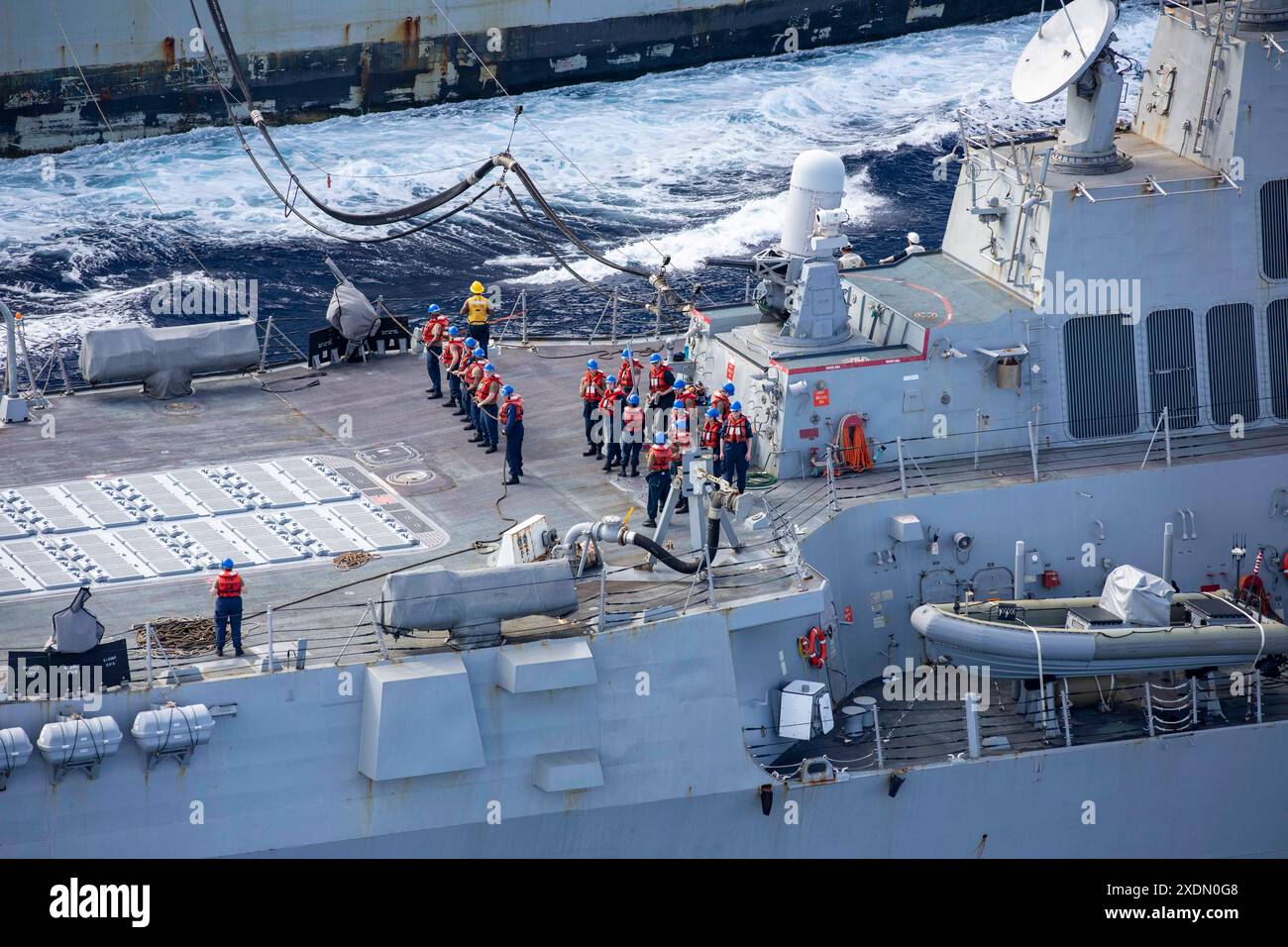 240618-N-NF288-185 SOUTH CHINA SEA (June 18, 2024) The Arleigh Burke ...